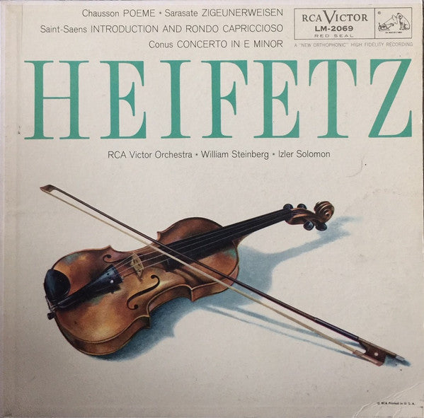 Buy Chausson* / Sarasate* / Saint-Saens* / Conus* - Heifetz*, RCA ...