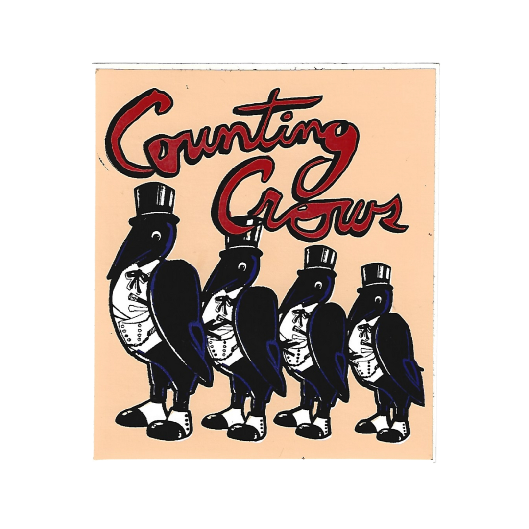 Counting Crows Sticker – NH Vintage Vinyl
