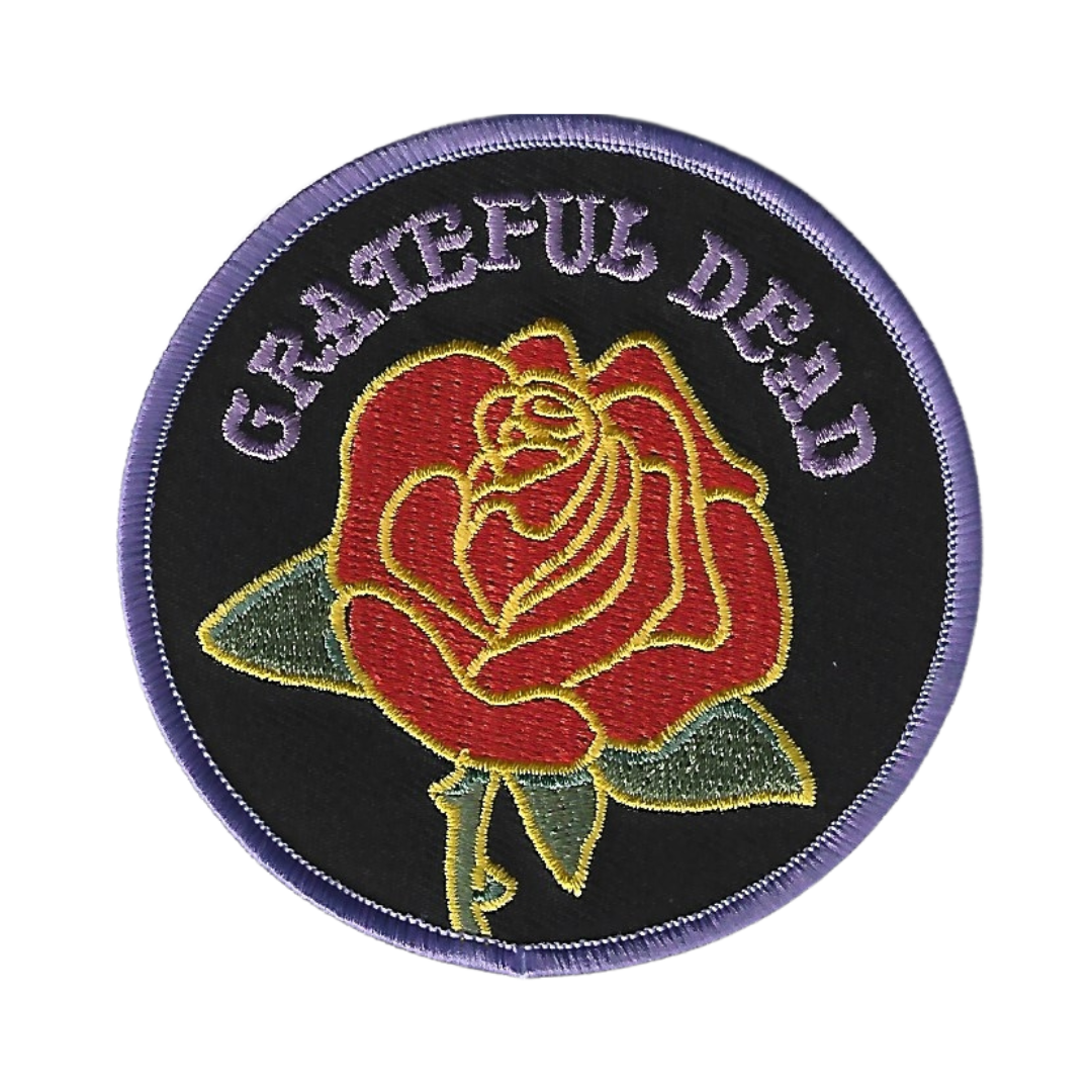 Grateful Dead Rose Patch – NH Vintage Vinyl