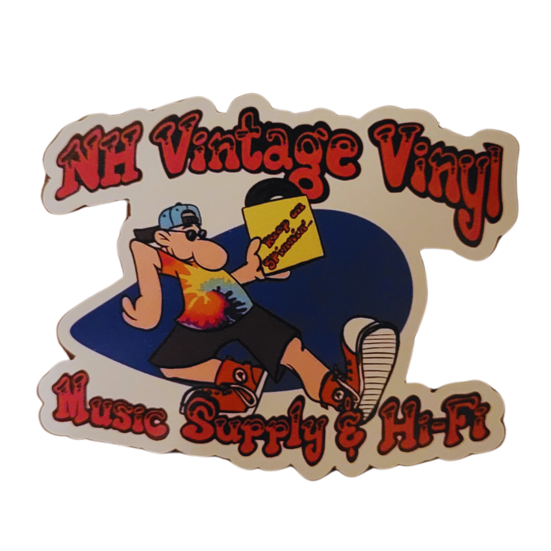 NHVV Keep on Spinnin' Magnet – NH Vintage Vinyl