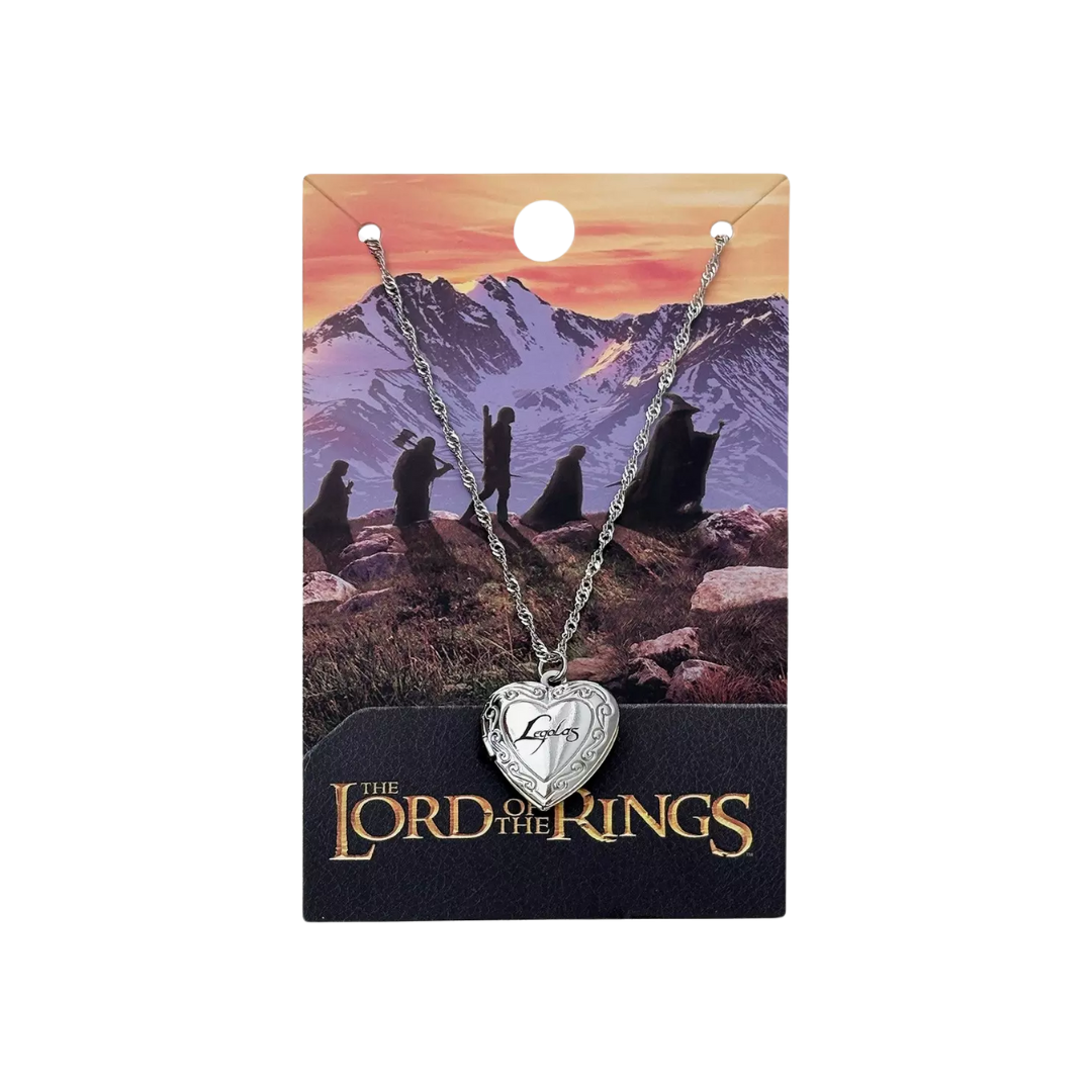 The Lord Of The Rings Legolas Heart Locket Necklace – NH Vintage Vinyl