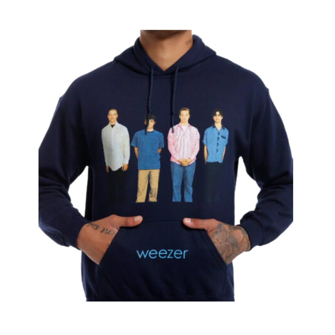 Weezer Blue Album Hoodie – NH Vintage Vinyl
