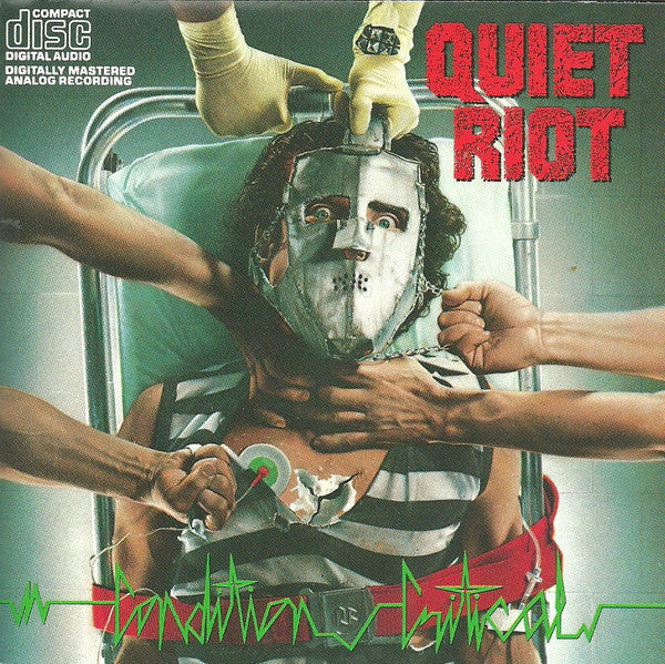 Quiet Riot Album Covers Quiet Riot Condition Critical (Live)